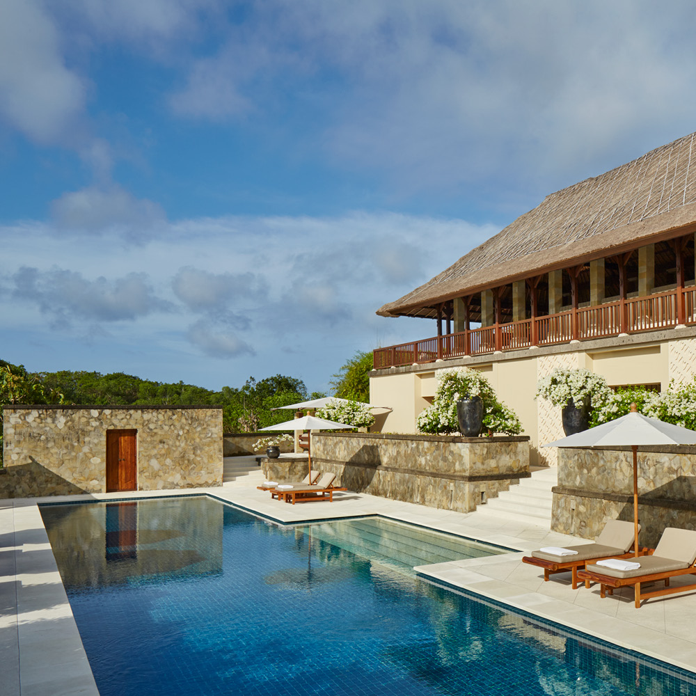 Six-Bedroom Villa - Luxury Accommodation at Aman Villas at Nusa Dua