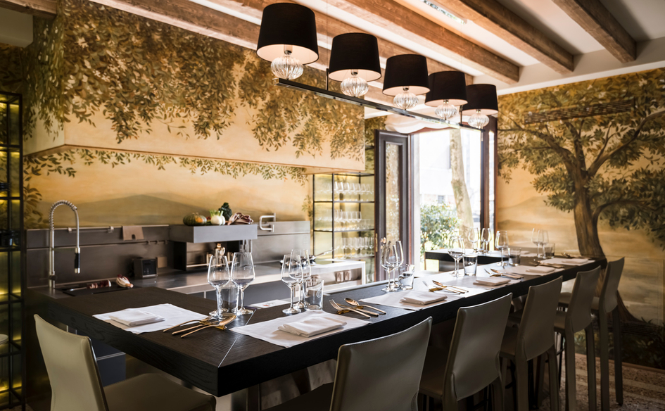 Palazzo Kitchen Table - Private Dining - Aman Venice